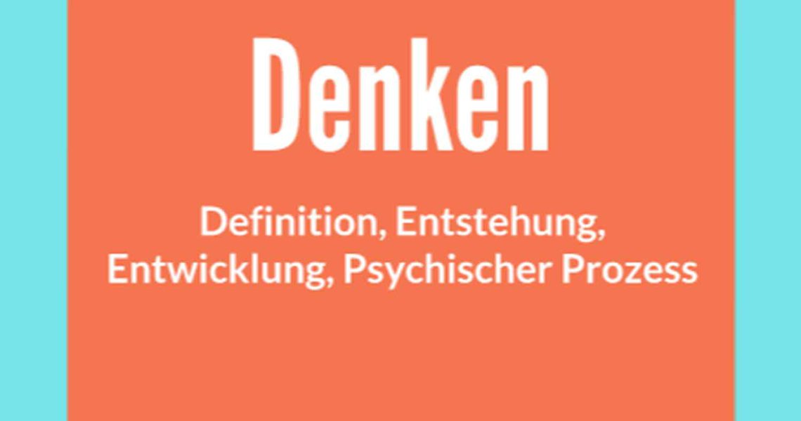 Denken in Bildern und bildhaftes Lernen: Gehirnprozesse, Ursachen und ...