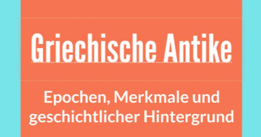 Archaik: archaische Zeit und Kultur im antiken Griechenland