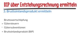 Was ist das Bruttoinlandsprodukt, Wie wird es berechnet
