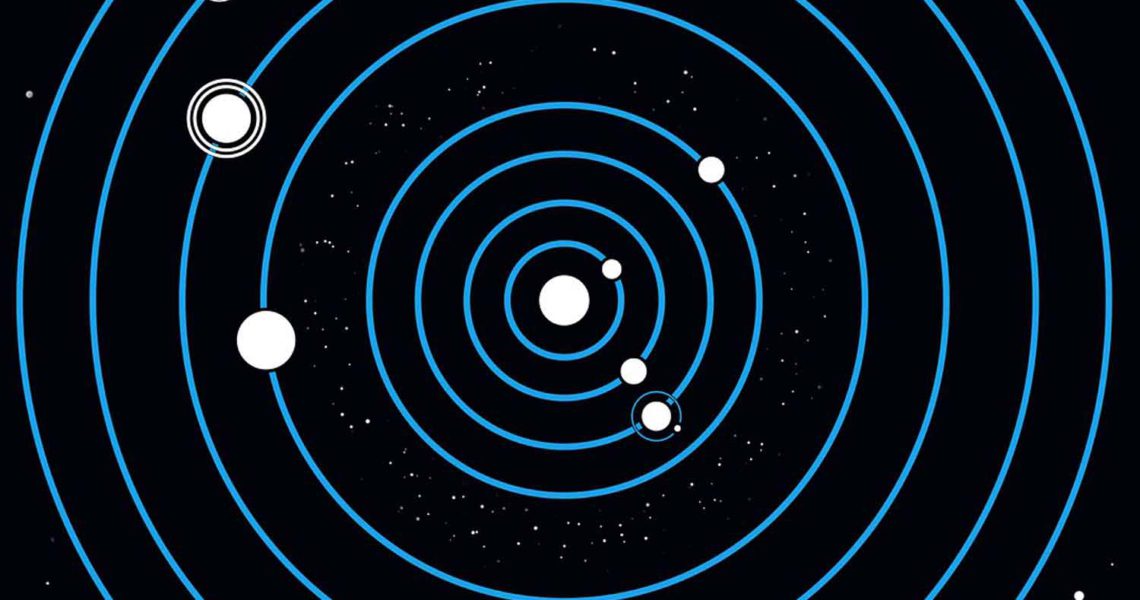 Unterschiede zwischen Planet, Stern, Mond und Trabant