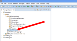 So kannst du mit packages deine Klassen im Java Programm verwalten