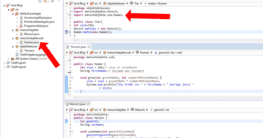 So kannst du mit packages deine Klassen im Java Programm verwalten
