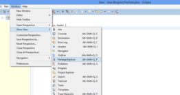So kannst du deine Eclipse Oberfläche und Perspektiven anpassen