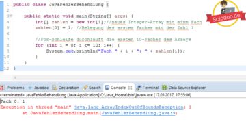 Java Exceptions Handling: Fehler- und Ausnahmenbehandlung in Java