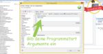 So funktioniert der Java Programmstart mit Argumenten-Übergabe