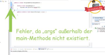 So funktioniert der Java Programmstart mit Argumenten-Übergabe