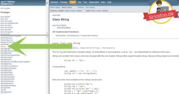 So nutzt du Methoden aus der Java String Klasse
