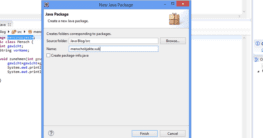 So kannst du mit packages deine Klassen im Java Programm verwalten