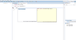 So kannst du ein Java Programm mit der main Methode starten, ausführen