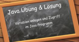 Java Übungen
