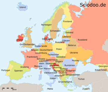 Wie Viele Lander Gibt Es In Europa